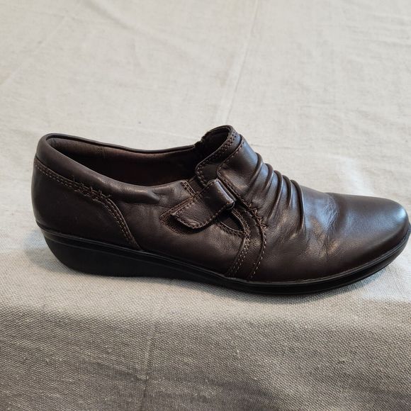 Clarks | Shoes | Clarks Collection Shoes Womens 95 M Brown Leather ...